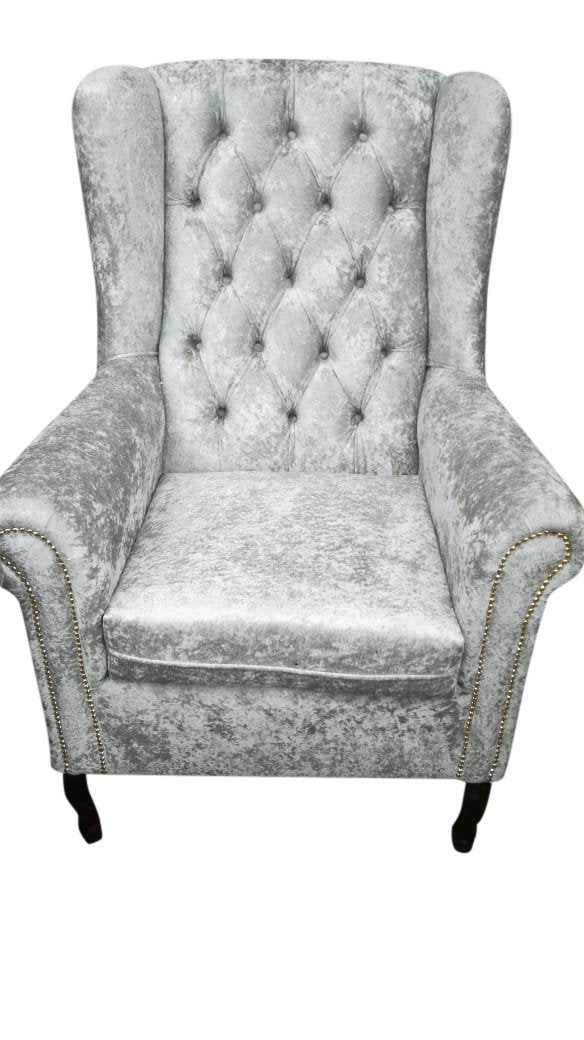 Chester Wingback Chair – Ottoman Home Decor
